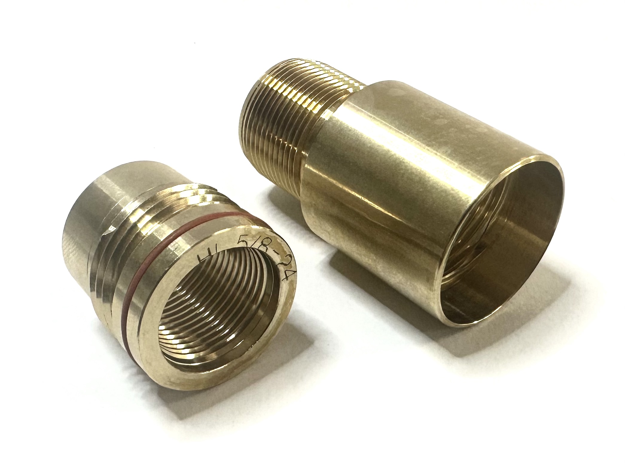 Hausken Gewindeadapter für Hausken Schalldämpfer 5/8"-24 H-Lock und H ...