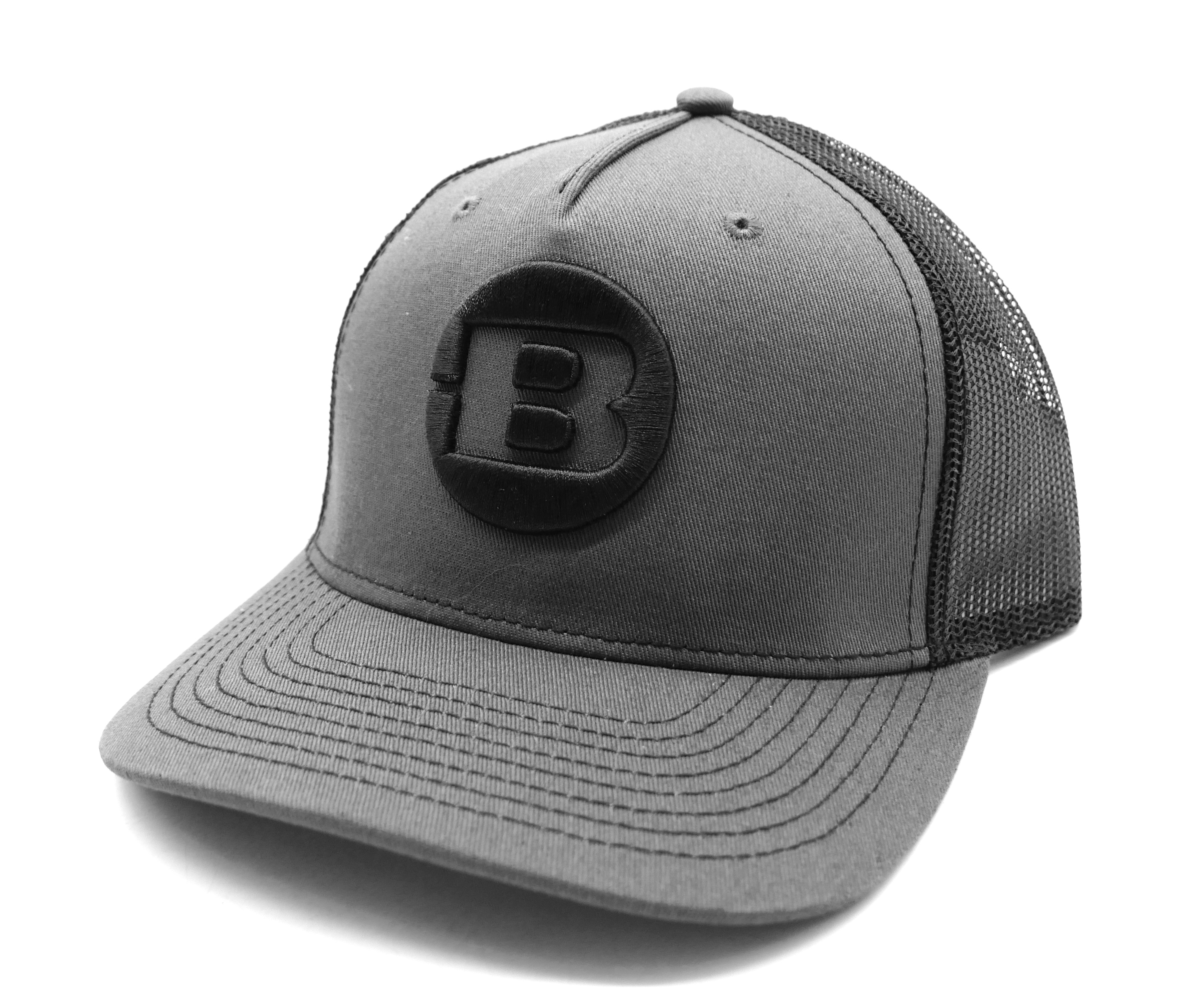 Bergara CAP grau schwarz bestickt Logo | Waffen-KW