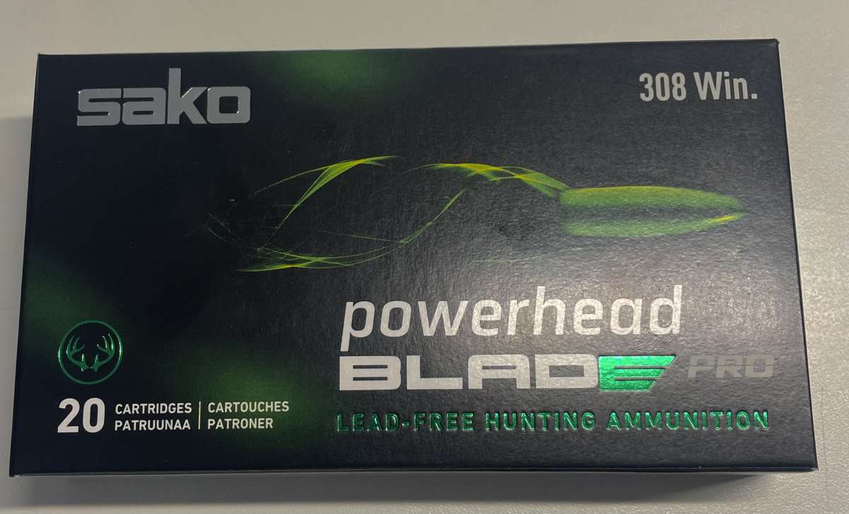 Sako 133000948 .308 Win. Powerhead Blade Pro SP 10,5g 162grs. Bleifrei ...