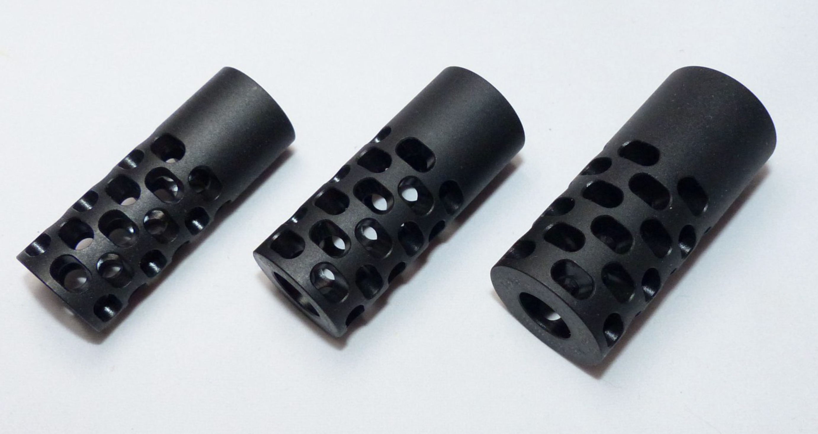 Mündungsbremse HexaBrake für Standard Lauf M15x1 Gewinde Durchmesser 17 ...